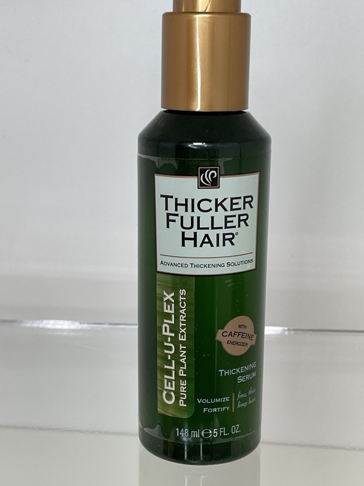 Thicker Fuller Hair THICKENING SERUM 5oz. Cell-U-Plex - NEW!! Label Is ...
