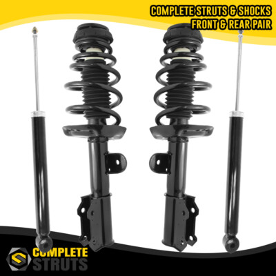 2011-2012 Chevrolet Volt Front Complete Struts & Rear Shock Absorbers ...
