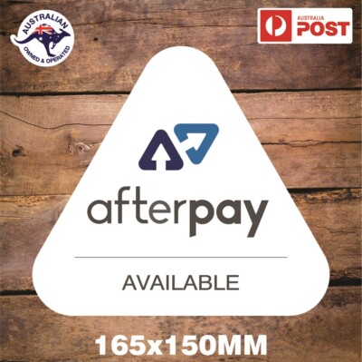 AFTERPAY STICKER DECAL AFTER PAY | eBay Australia