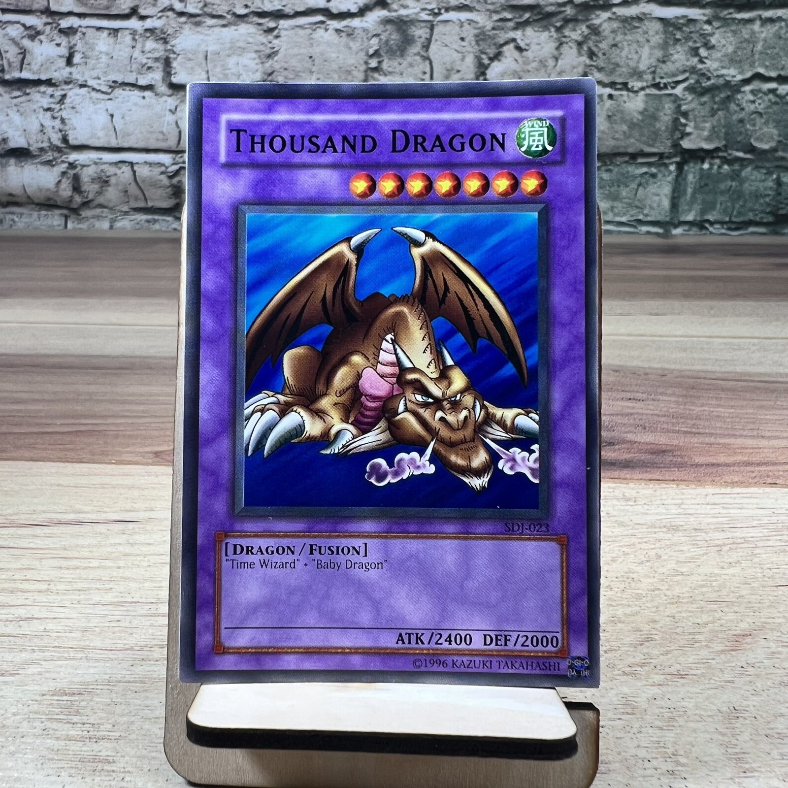1996 Yugioh! Thousand Dragon Card #SDJ-023 1st Edition Common-NM! | eBay