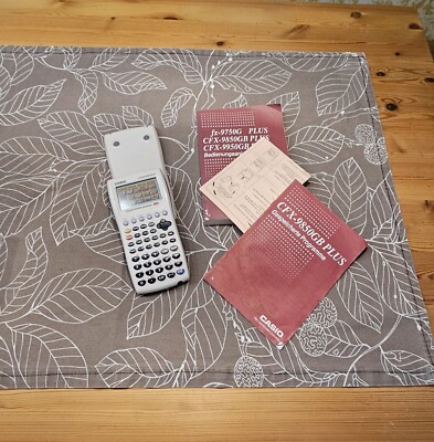 Casio CFX-9850GC PLUS grafischer Taschenrechner Calculator Schule ...