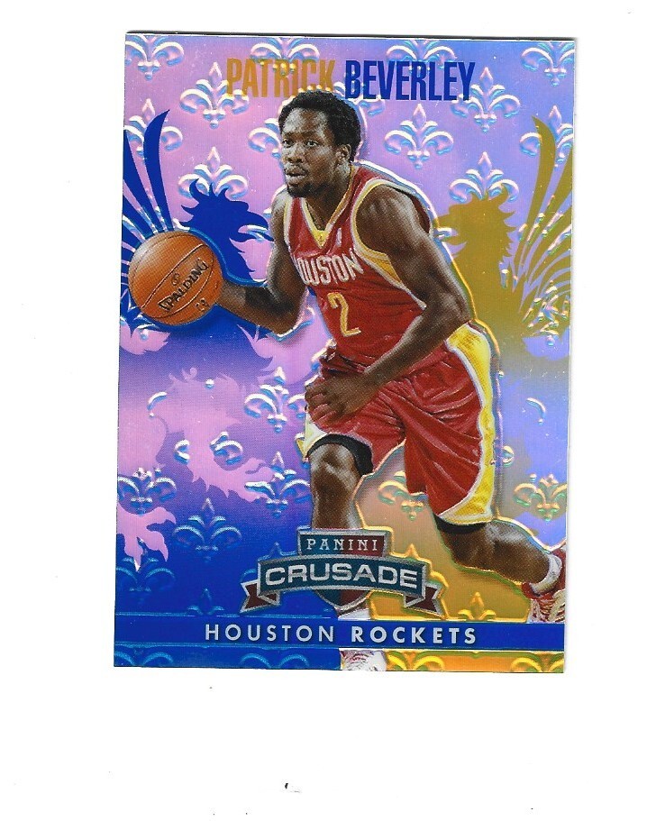 2013-14 Panini Crusade Insert Blue #70 Patrick Beverley HOUSTON ROCKETS ...
