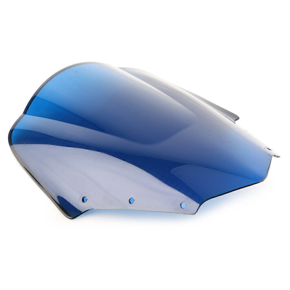 Blue Windshield Windscreen Double Bubble For Yamaha FZ1S 2006-2011 2009 ...
