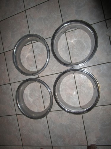 1967-81 PONTIAC GM RALLY RALLY II 14" WHEEL TRIM RING SET (C) | eBay
