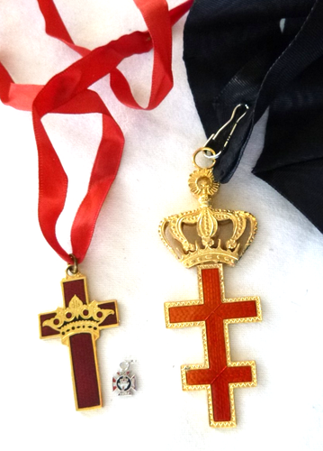 3 Knights Templar York Rite Cross &Crown Freemason Pendants 2 on ...
