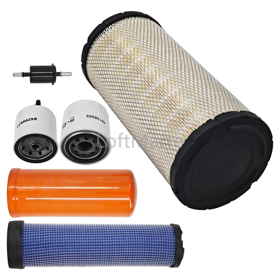 FILTER KIT FOR CASE SR200 SR220 SR250 SV250 SV300 TR270 TR320 TV380 ...