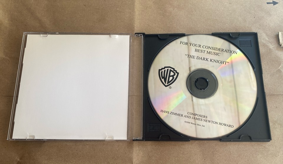 The Dark Knight OST Soundtrack CD by Hans Zimmer James Newton Howard ...
