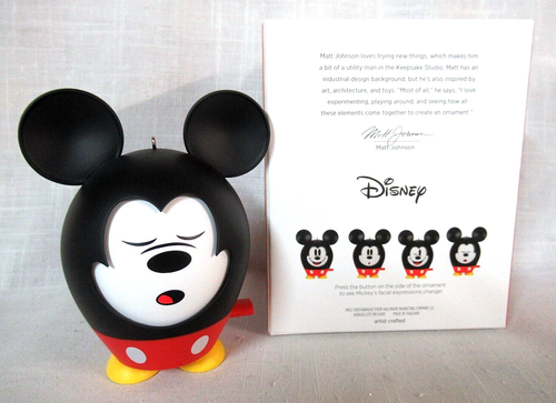 Hallmark 2019 Disney Mickey Mouse Ornament ~ Face To Face | eBay