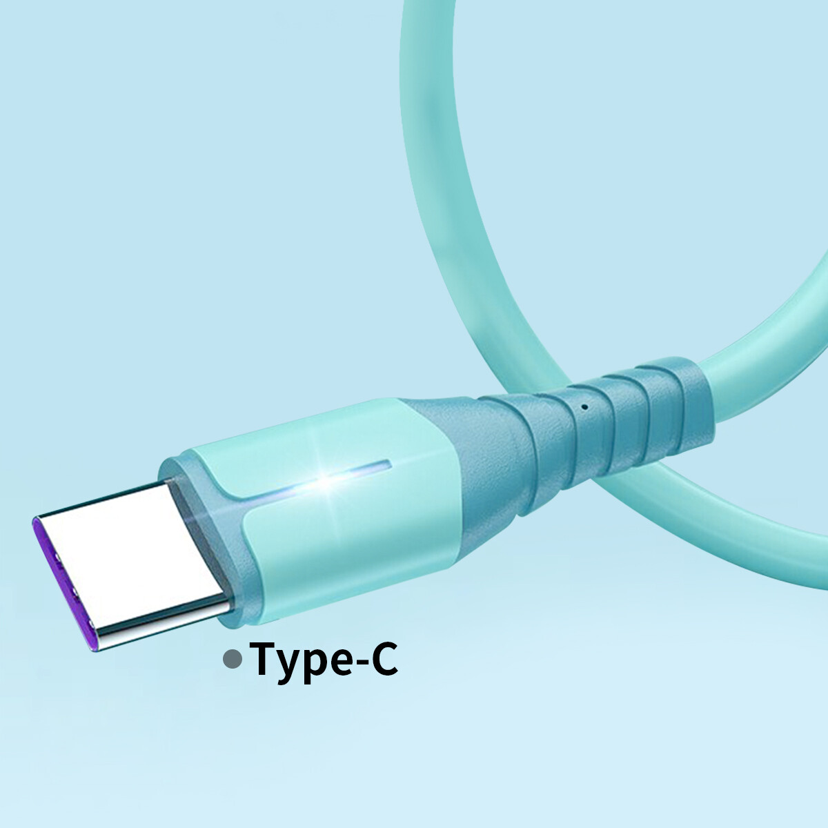 USB-C Cable Type C Lead Fast Charging Heavy Duty Phone Charger Data ...