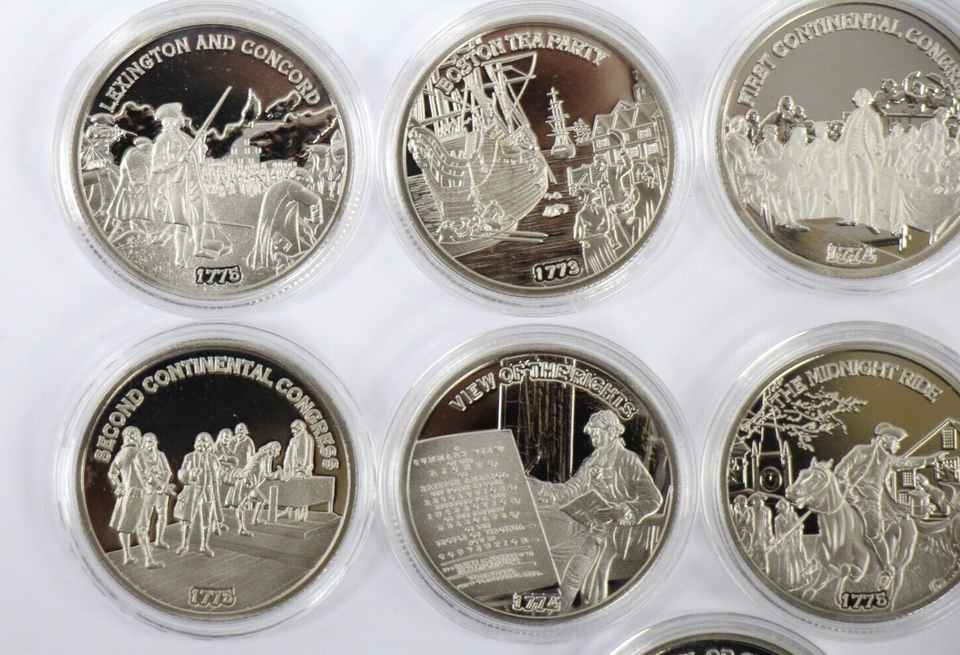 Lot of 9 NIUE Commemorative Proof Half Dollar 50C | eBay