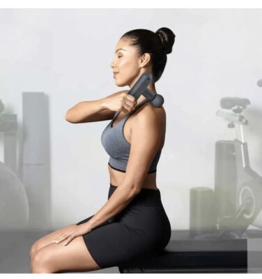 Sharper Image Compact Sport Power Percussion Deep Tissue Massager ...