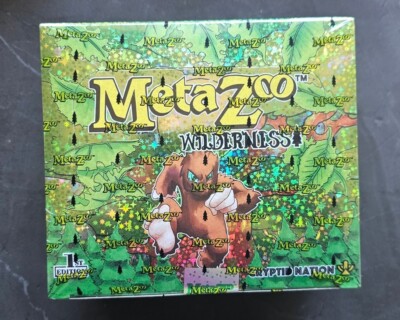 MetaZoo TCG: Wilderness (1st Edition) Booster Box (36 Packs per Box, 10 ...