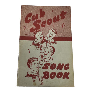 A vintage Cub Scouts song book dated 1950 with 32 pages. | eBay