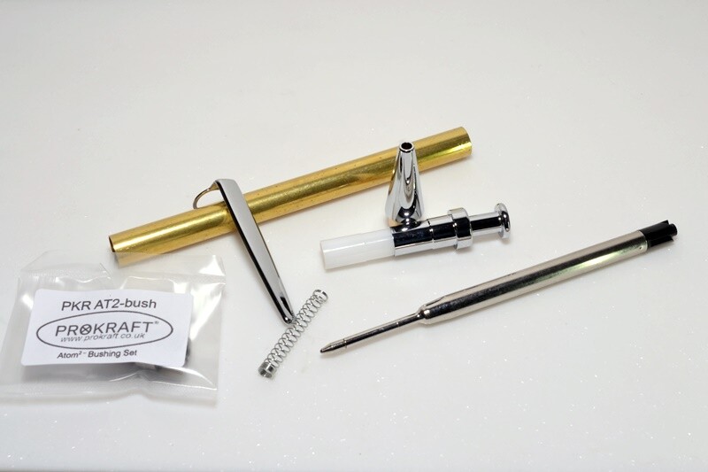 Woodturning Pen Kit - Atom2 **NEW** - Prokraft AT2 | eBay UK
