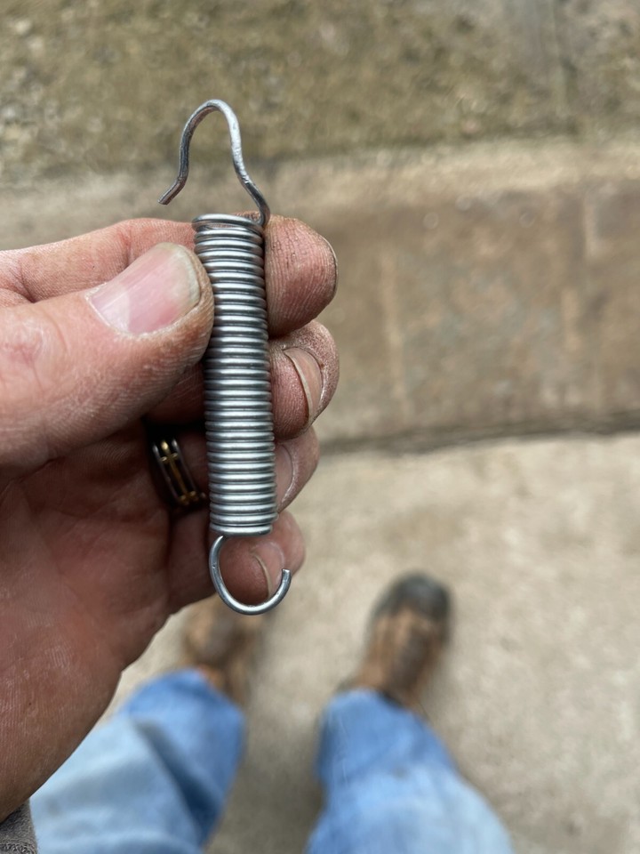 1967 DODGE CHARGER POWER BRAKE PEDAL PIVOT RETURN SPRING E-BODY B-BODY ...