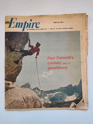 Vintage Denver Post Empire Magazine Paul Petzoldt May 23, 1971 | eBay