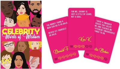 Gift Republic GR490069 Celebrity Words of Wisdom Trivia Card Game | eBay