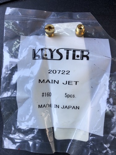 DS-289321, Keyster 20722 Main Jet #160 (2 Jets) | eBay