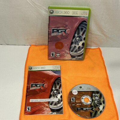 Project Gotham Racing 4 (Microsoft Xbox 360, 2007) Complete W/ Manual ...