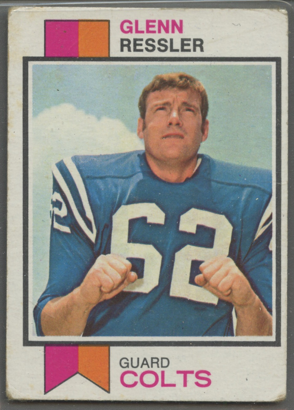 1973 Topps #204 Glenn Ressler Baltimore Colts | eBay