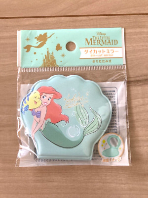 Little Mermaid Ariel Compact mini mirror die cut mirror Disney Official ...