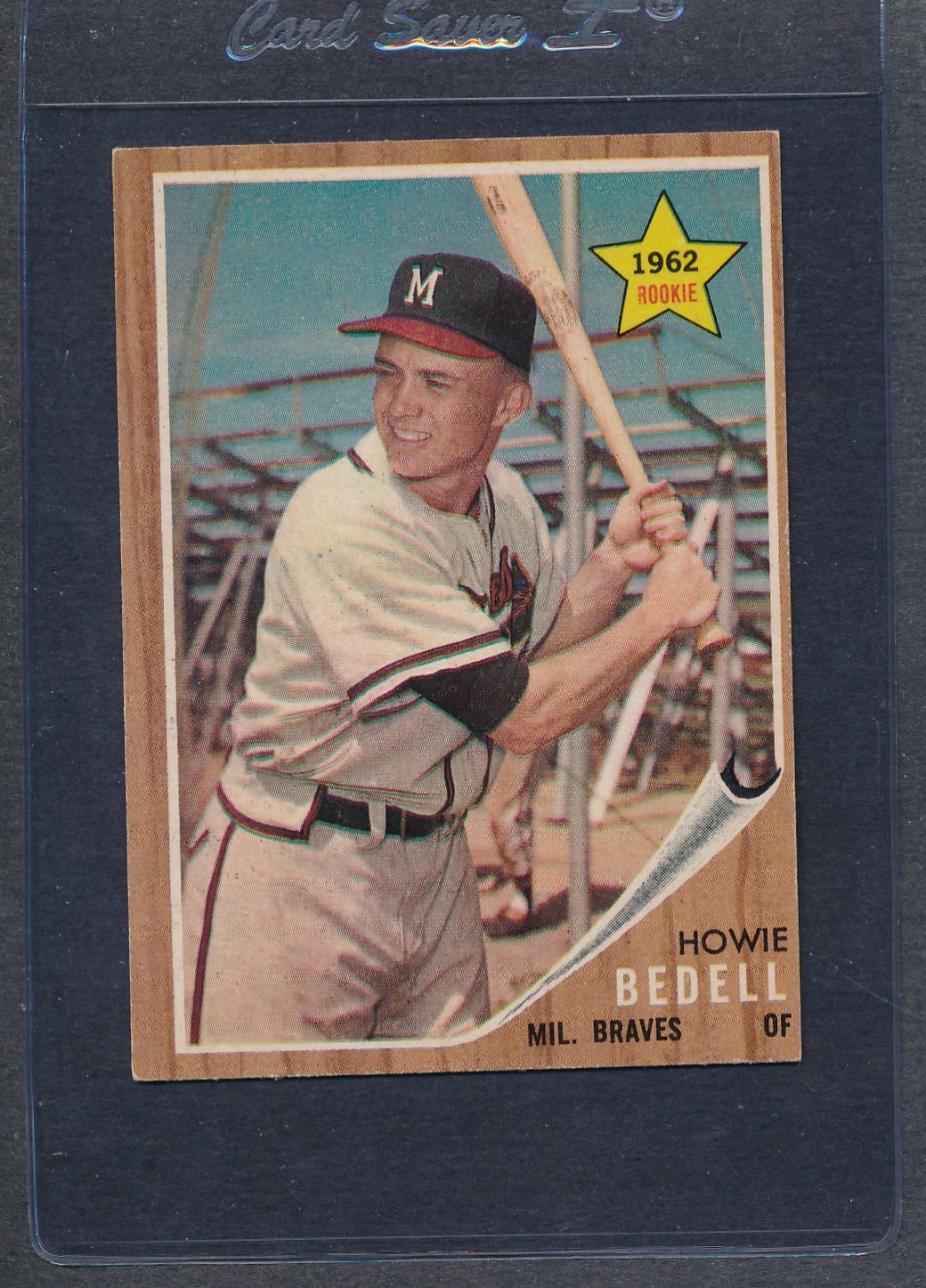 1962 Topps #076 Howie Bedell Braves EX *3175 | eBay