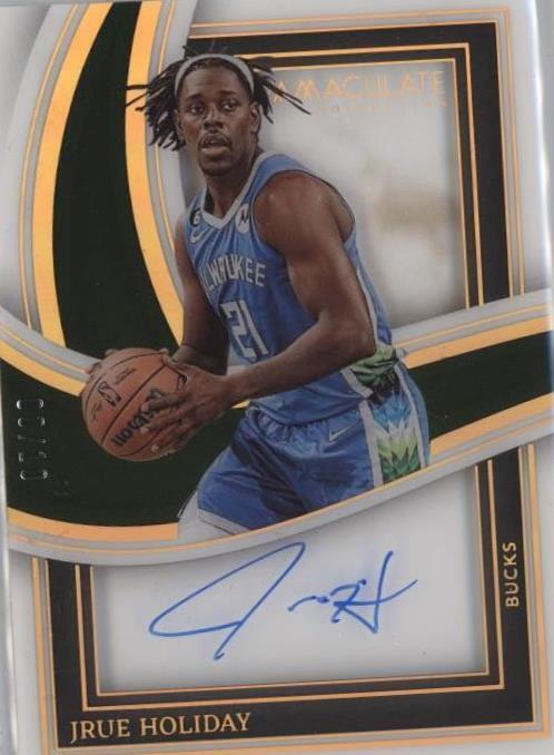 2022-23 Panini Immaculate Collection - Shadowbox Signatures Jrue ...