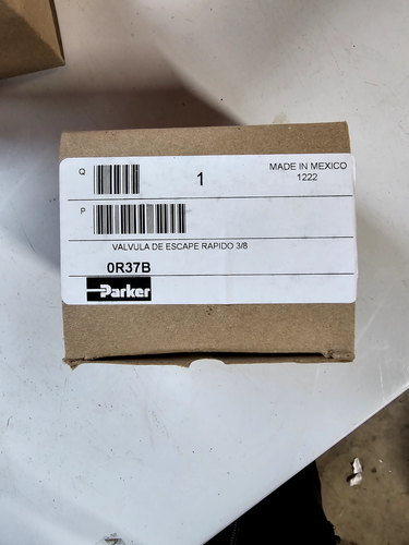 Parker 0R37B 0R37B 3/8" Quick-Exhaust Valve, Maximum Working Pressure ...