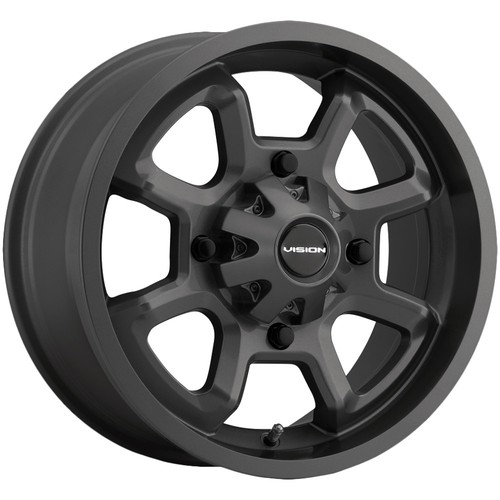 Vision UTV 415 Bomb 12x7 4x156 +2.5mm Matte Black Wheel Rim 12" Inch | eBay