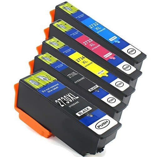 5x Non-OEM Ink Cartridges 273 273XL for Epson XP-510 XP-520 XP-600 XP ...