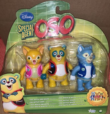 Disney Special Agent Oso Disney 3 Pack Oso Dotty Wolfie Learning Curve ...
