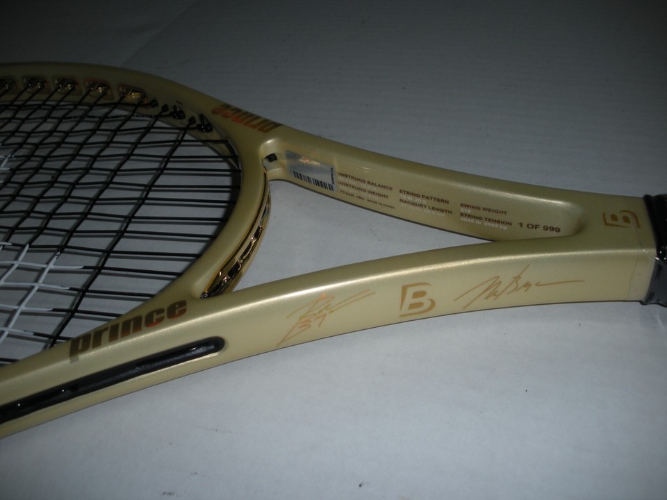 PRINCE BRYAN BROTHERS 95 LTD LIMITED EDITION TENNIS RACQUET 4 3/8 BRAND ...