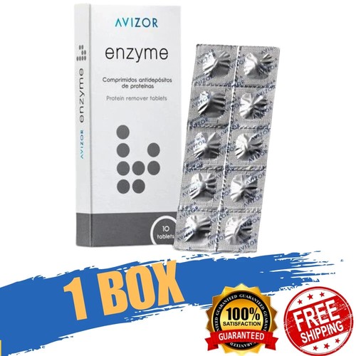 Avizor PRO-ENZYME Protein Remover Tablets Contact Lenses Soft ...