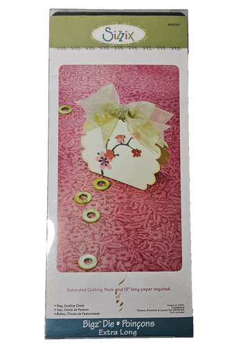 Sizzix Bigz Extra Long Die Bag Scallop Circle #656087 841182046642| eBay