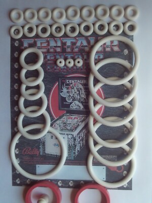 FLIPPER BALLY-CENTAUR-KIT ELASTIQUES-PINBALL RUBBER RING | eBay