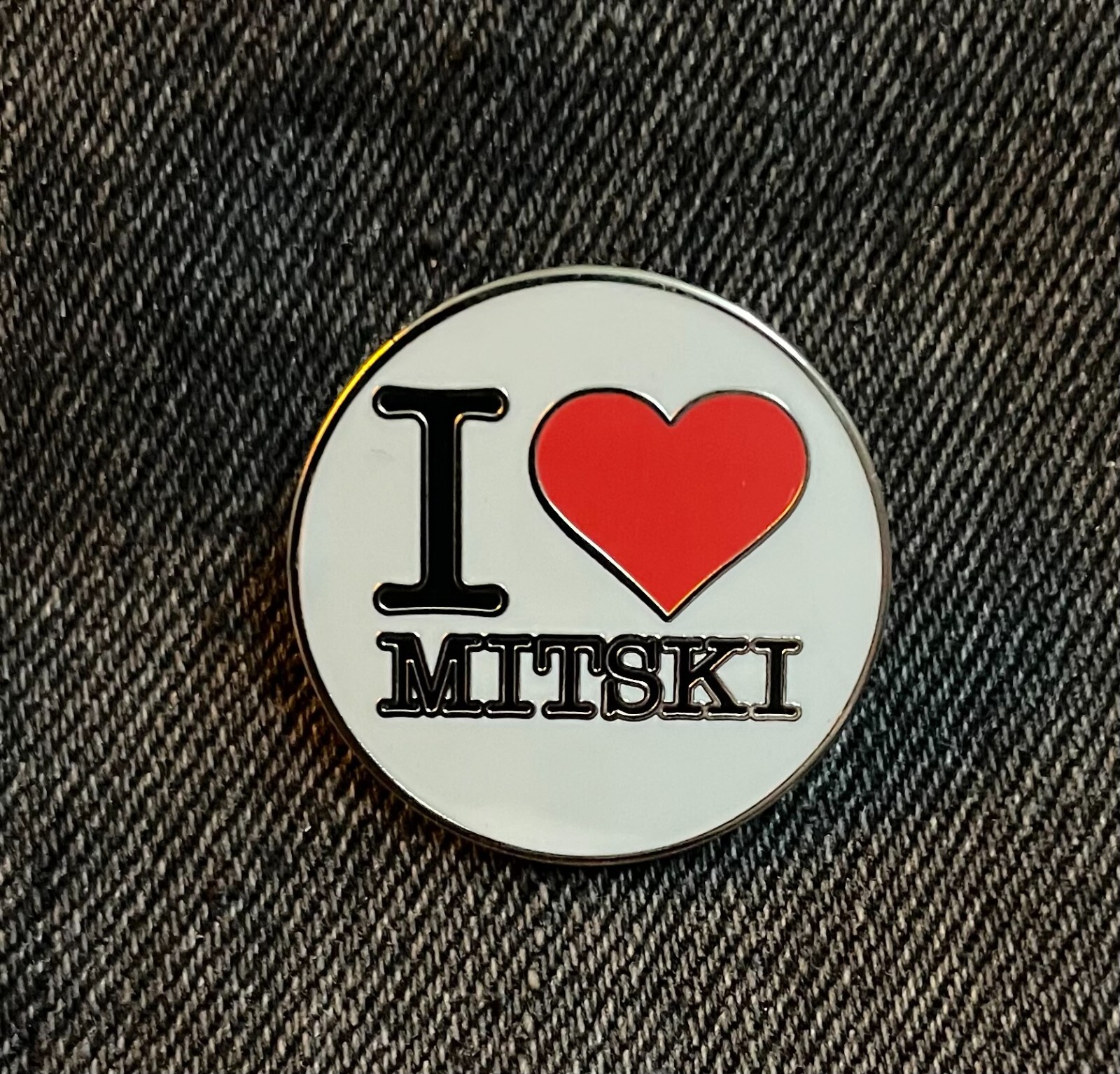 Mitski - I Heart Mitski - Love - Enamel Pin | eBay