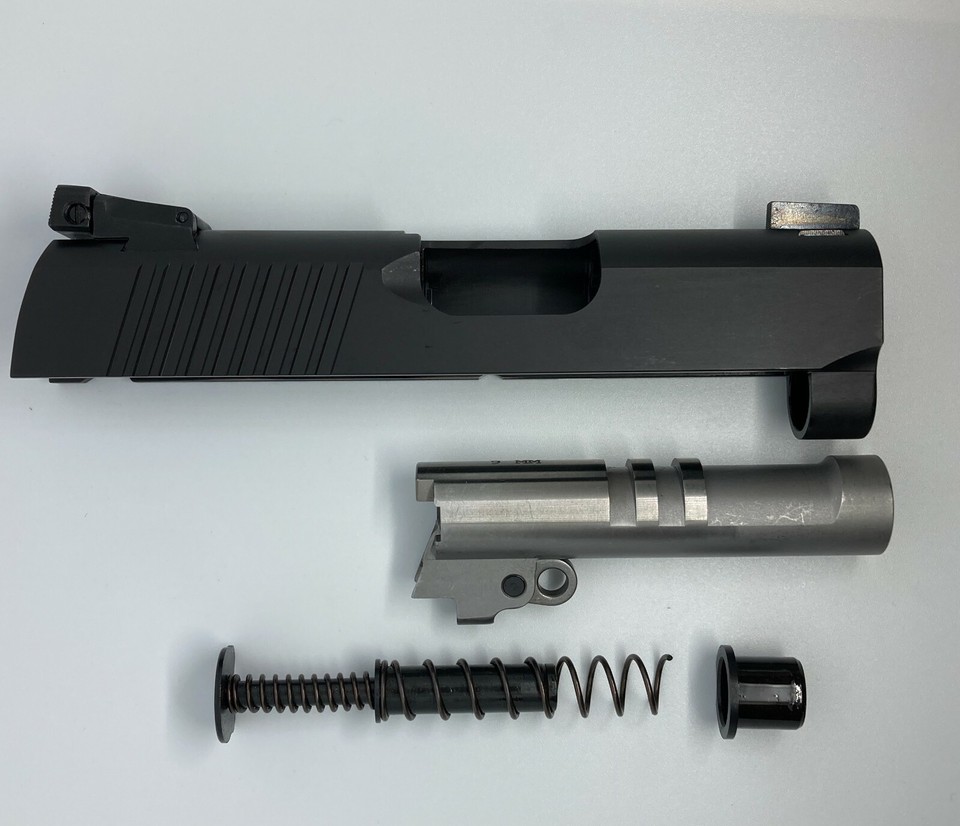 1911 Ultra 9mm Luger Complete Top End Upper- Slide, Barrel, Internals ...