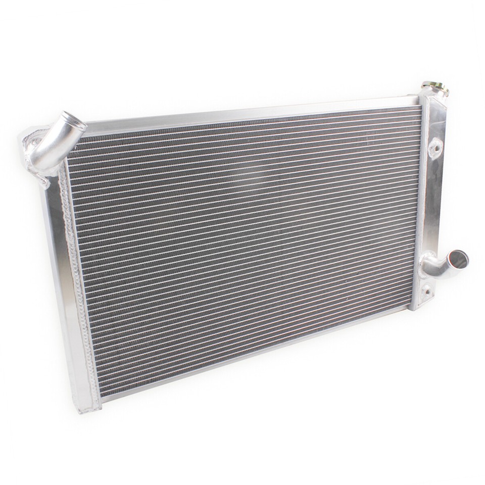 For 1973-1976 Chevy Corvette C3 V8 5.7/7.4L Cooling Radiator 3-Row Full ...