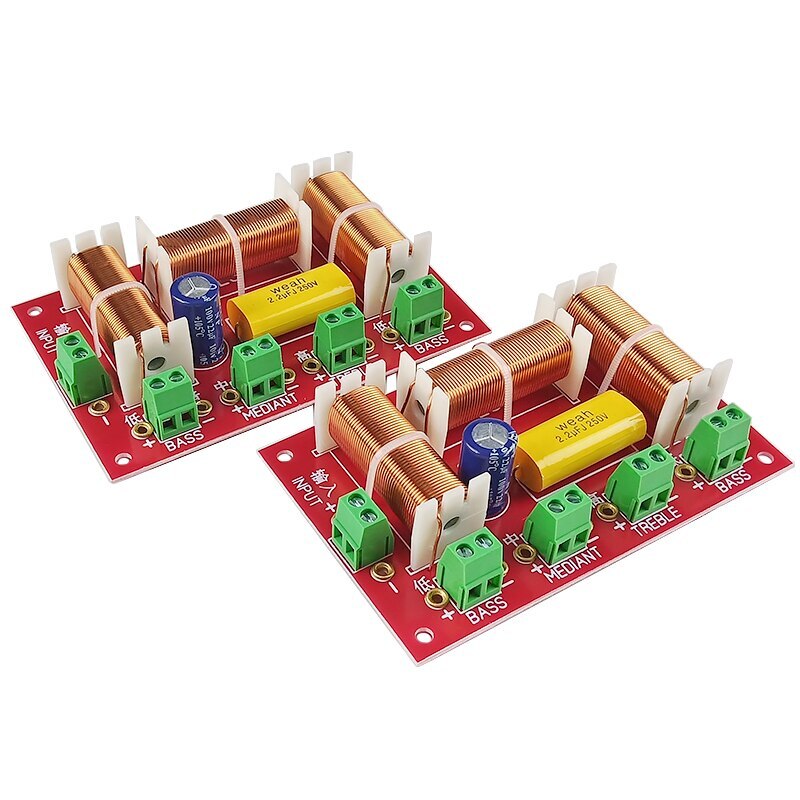 2Pcs 200W Two Bass Crossover Crossover Audio 3 4 Way Crossover ...
