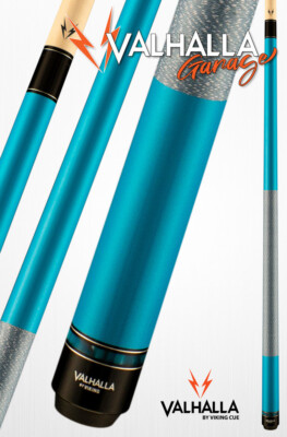 Viking Valhalla VG023 Pool Cue 58" – Teal Blue, Linen Wrap, Hard Rock Maple | eBay