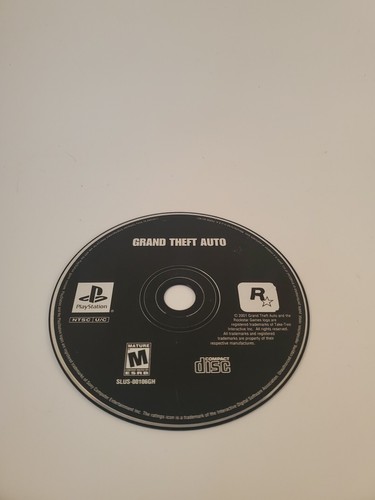 Grand Theft Auto (Sony PlayStation 1 PS1, 1999) Disc Only | eBay