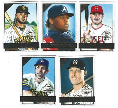 2020 Topps Gallery National Baseball Card Day Full Set 10 Cards | eBay
