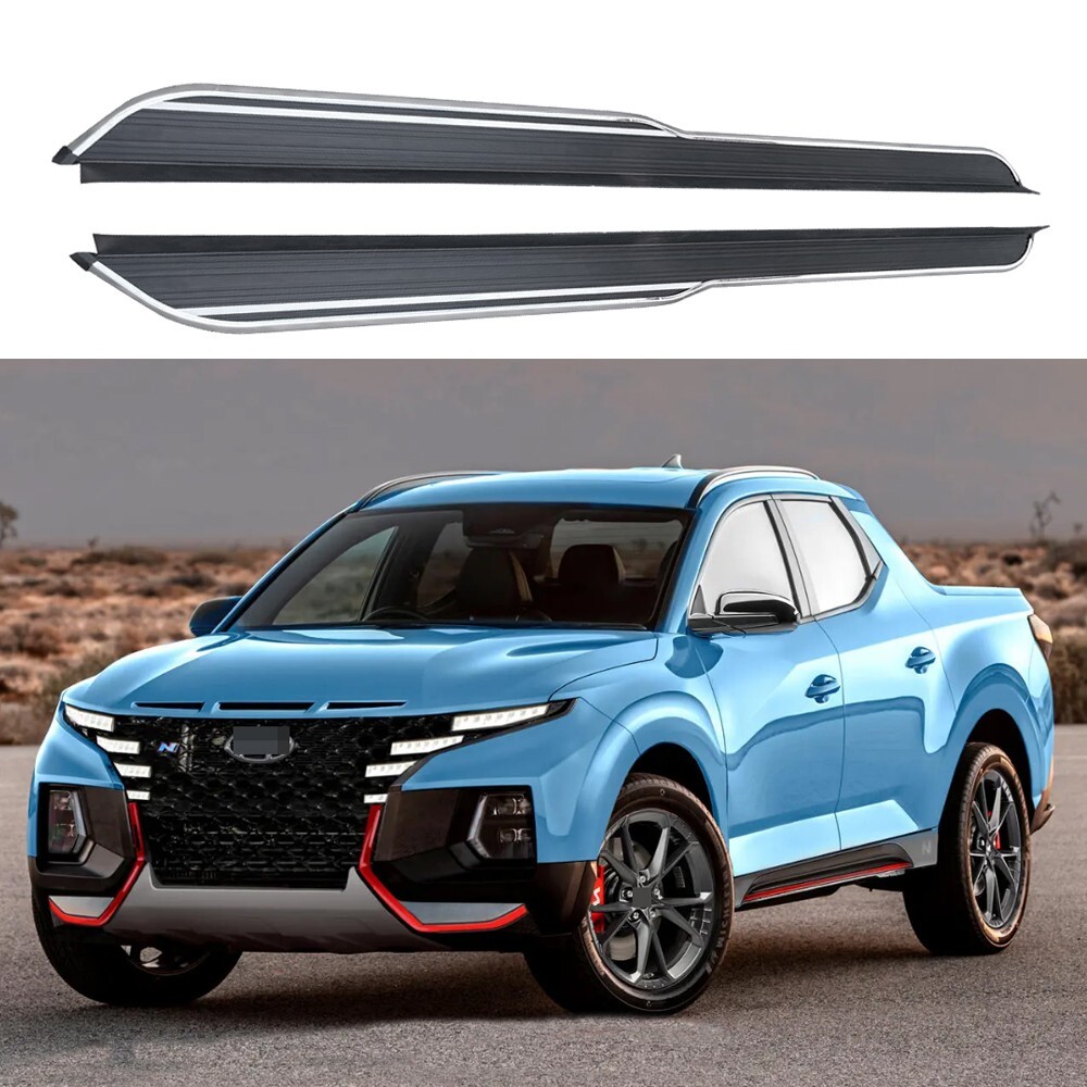 Fixed Running Board Fits for Hyundai Santa Cruz 2022-2024 Side Steps ...