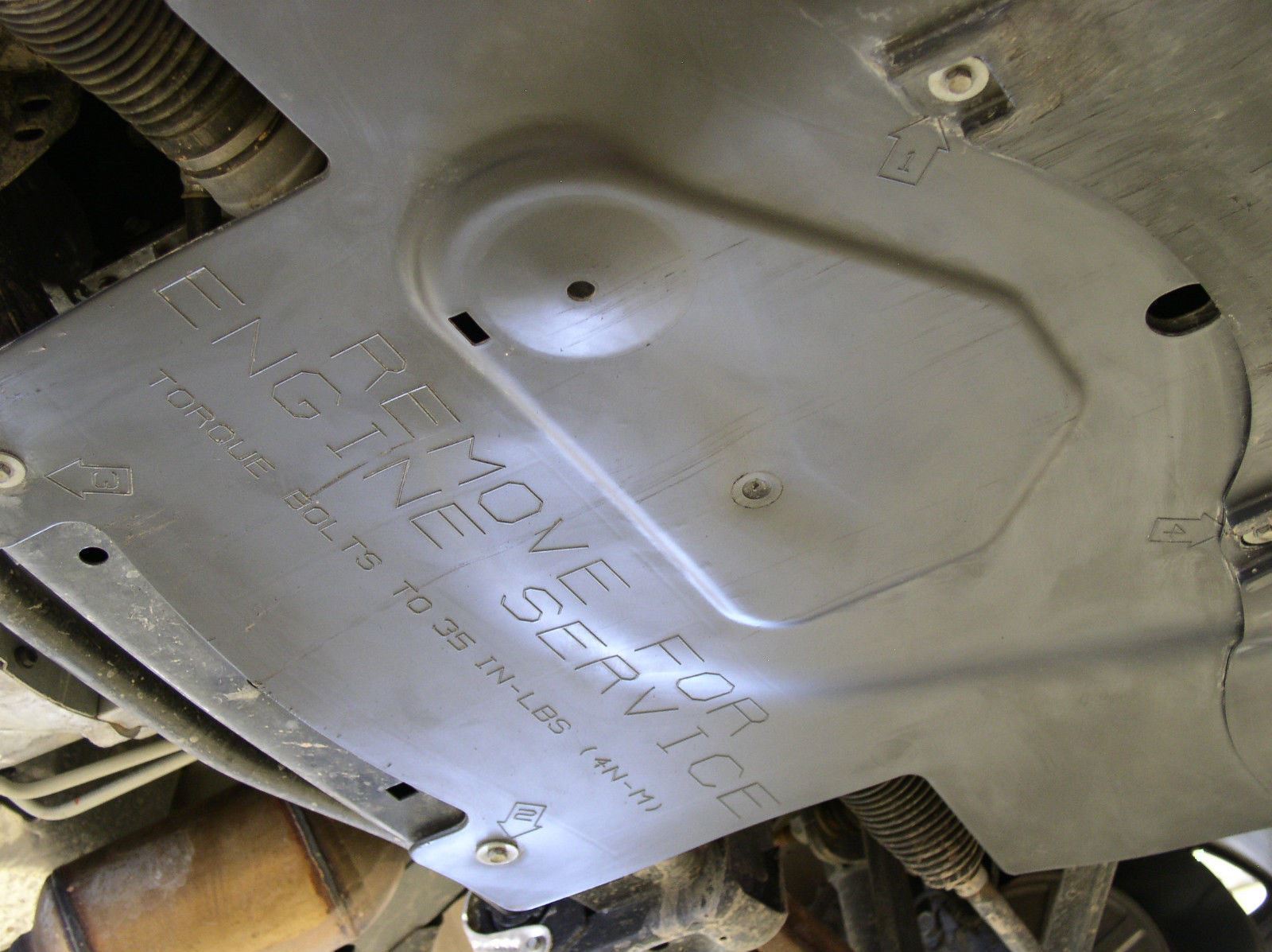 DODGE Charger Challenger Magnum CHRYSLER 300 Oil Pan Shield&Hardware ...