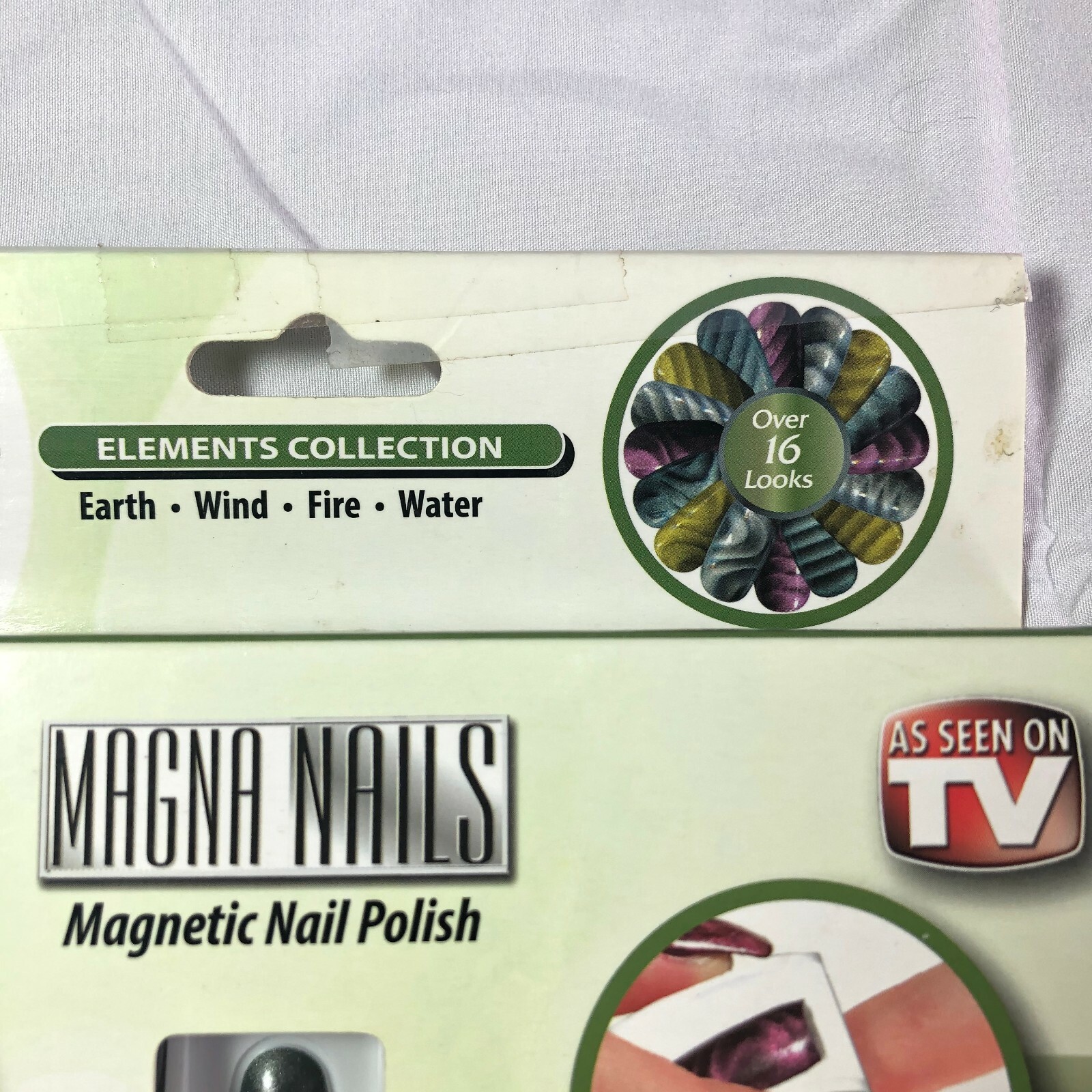 Magna Nails Magnetic Nail Polish Elements Set Earth Wind Fire Water by ...