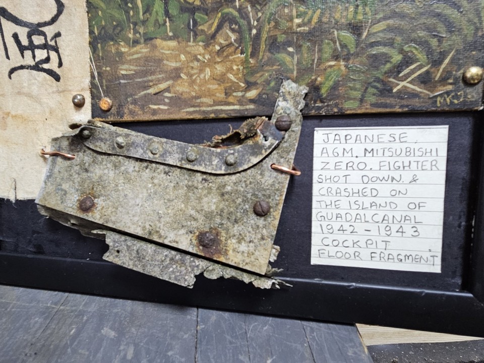 WW2 JAPANESE MITSUBISHI ZERO A6M FIGHTER AIRCRAFT GUADALCANAL ...