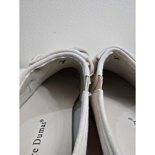 Pierre Dumas Paloma Women's Casual Platform Slip On Elevated Ivory Sude ...