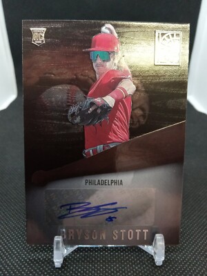 2022 Panini Capstone Bryson Stott RC Rookie AUTO Phillies Autograph RA ...