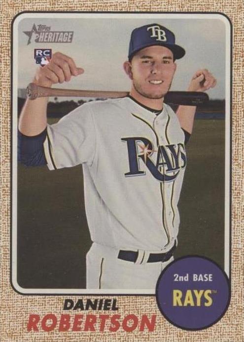 2017 Topps Heritage High Number - Daniel Robertson #588 (RC) for sale ...