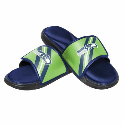 Seattle Seahawks NFL Men's Foam Sport Slide On Sandal FREE SHIP! | eBay